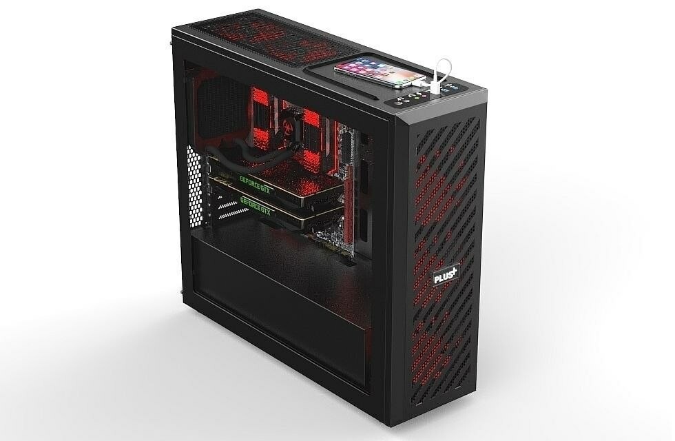 ArtStation - Plus Sheet Metal Gaming Case | Resources