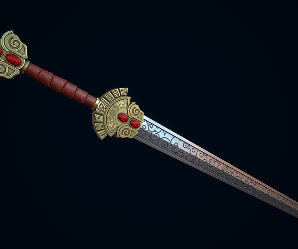 ArtStation - Sword of Heaven | Game Assets
