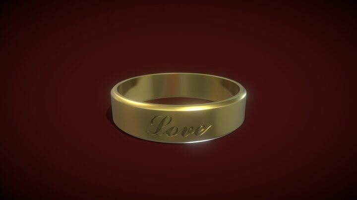 ArtStation - Love Ring Gold | Resources