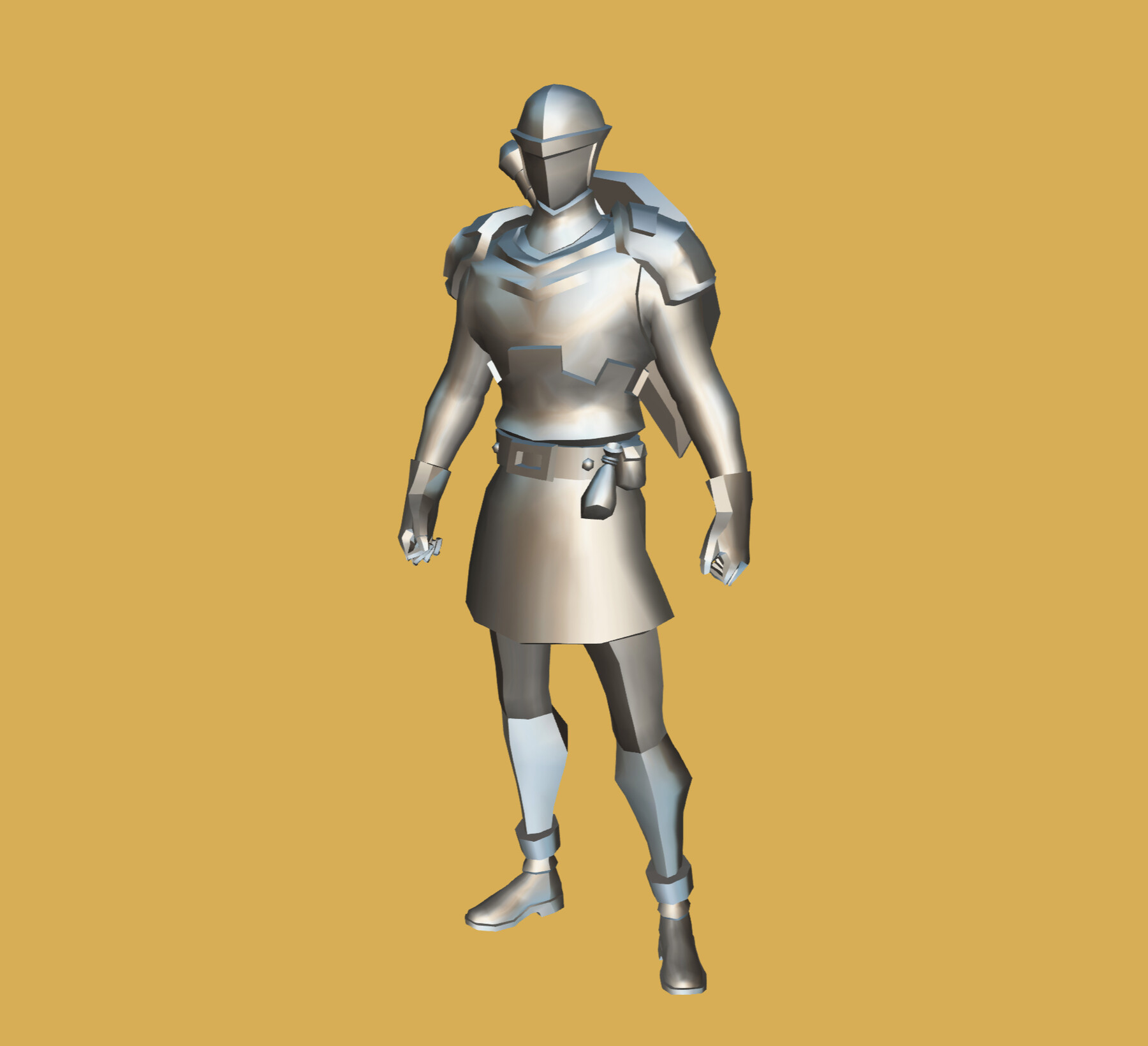 ArtStation - Soullike Style 01 Sword man by DexStudio | Game Assets