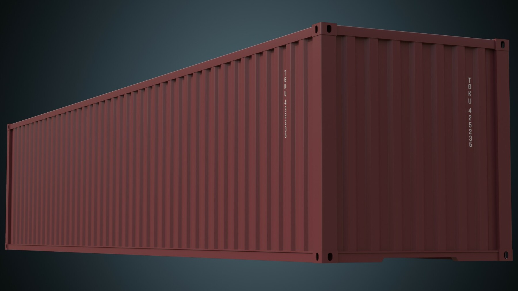 ArtStation - Cargo Container 3A | Game Assets