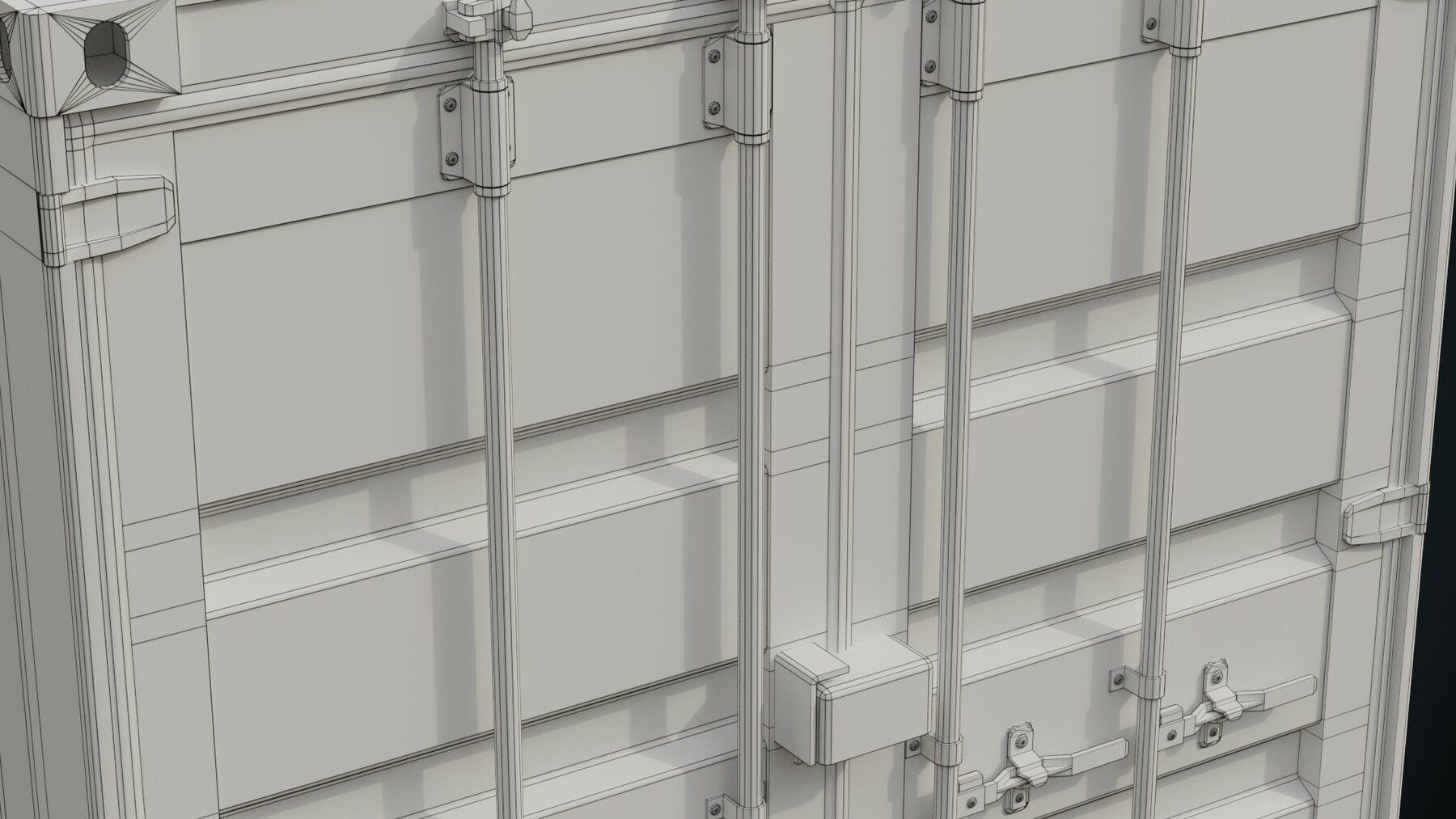 ArtStation - Cargo Container 3A | Game Assets