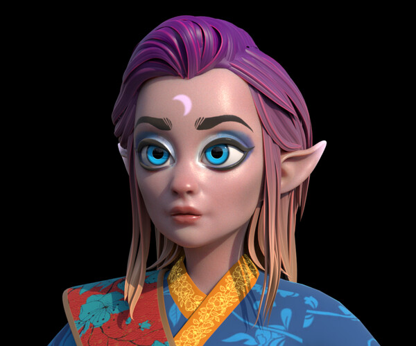 ArtStation - Night Elf | Game Assets