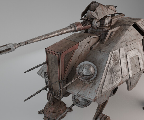 ArtStation - AT-TE Walker | Game Assets