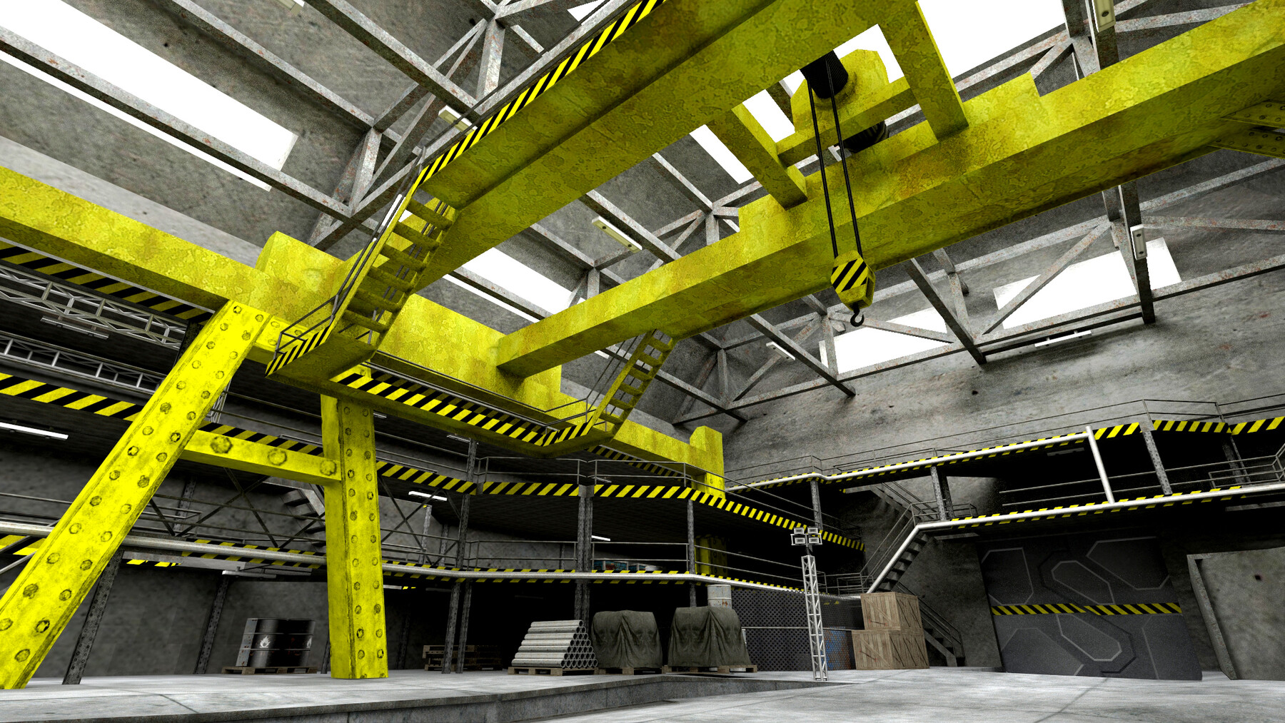 ArtStation - Interior Factory- Vol 02- High detail 3d models | Resources