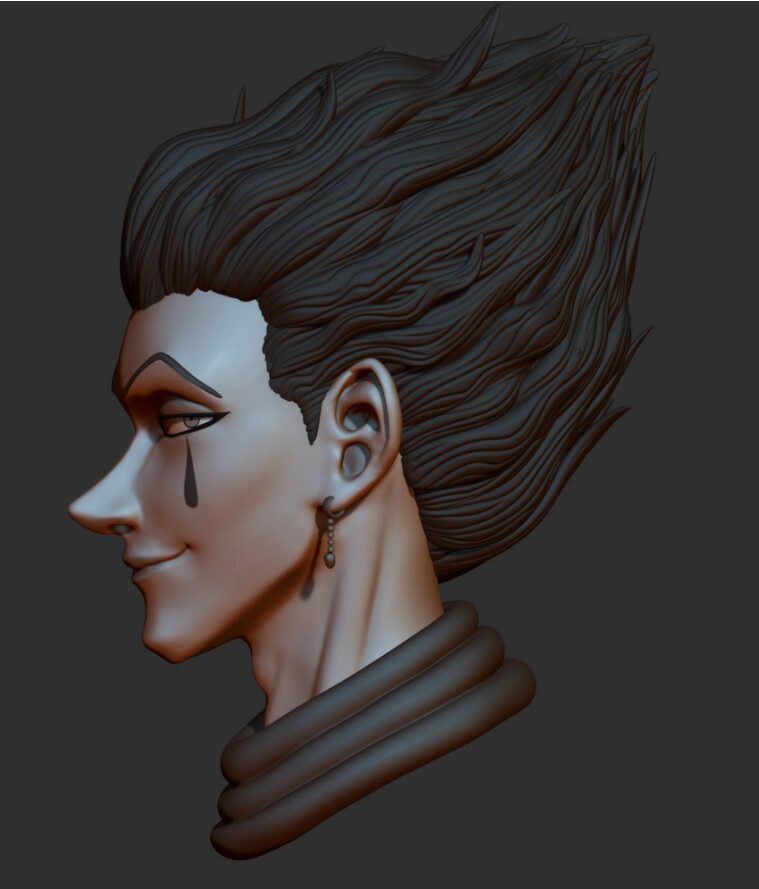 ArtStation - 3D Model - Hisoka (HxH) | Resources