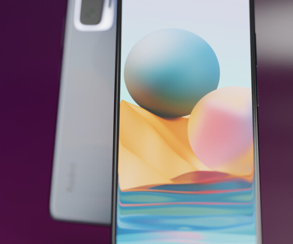 ArtStation - Redmi Note 10 | Resources