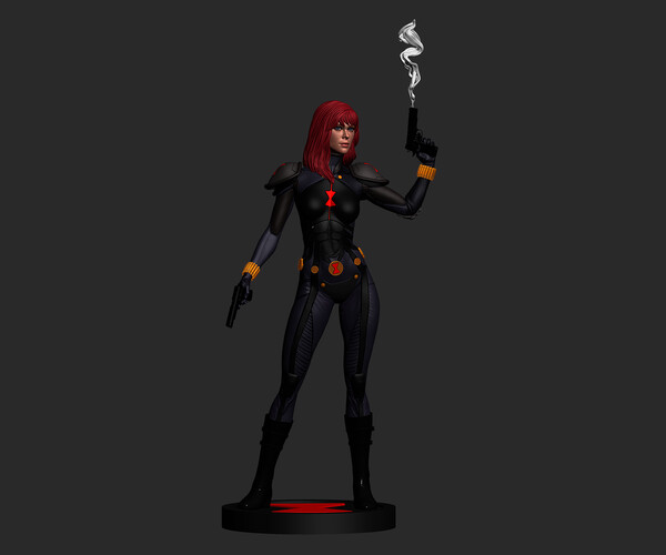 ArtStation - Black Widow 3D Print Ready - Scale 1:5 | Resources