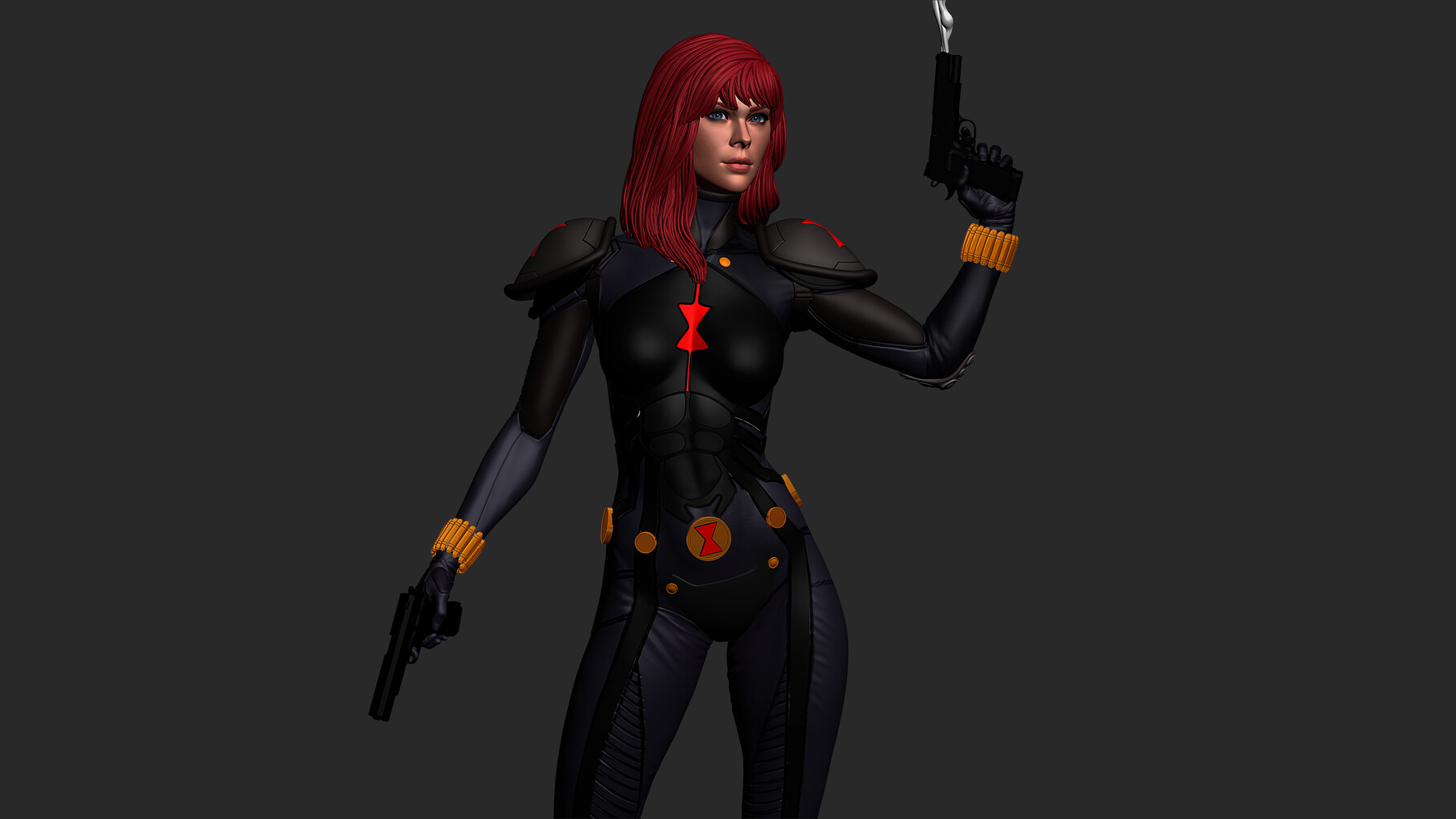 ArtStation - Black Widow 3D Print Ready - Scale 1:5 | Resources