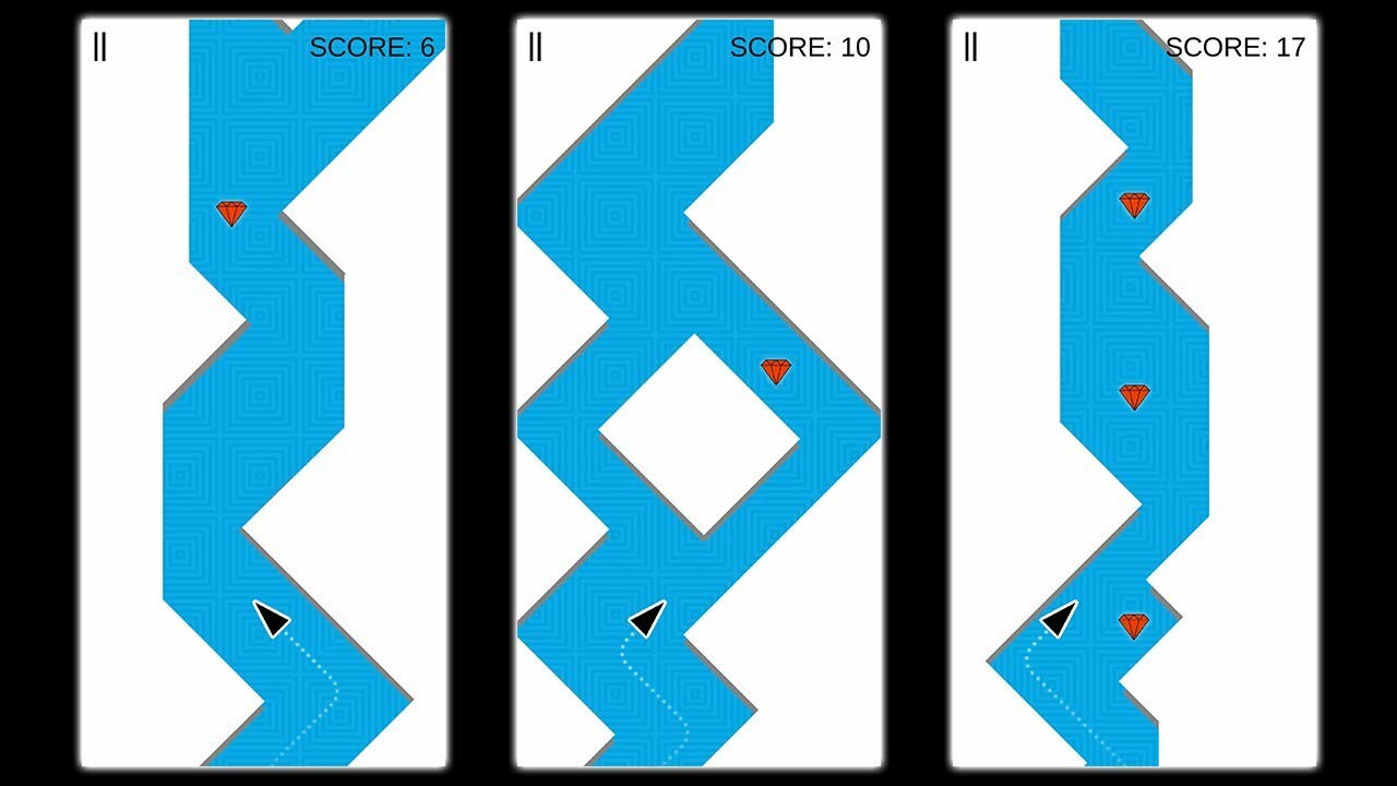 Artstation Arrow Zig Zag Racer Unity Source Code With Admob Android And Ios Game Game Assets
