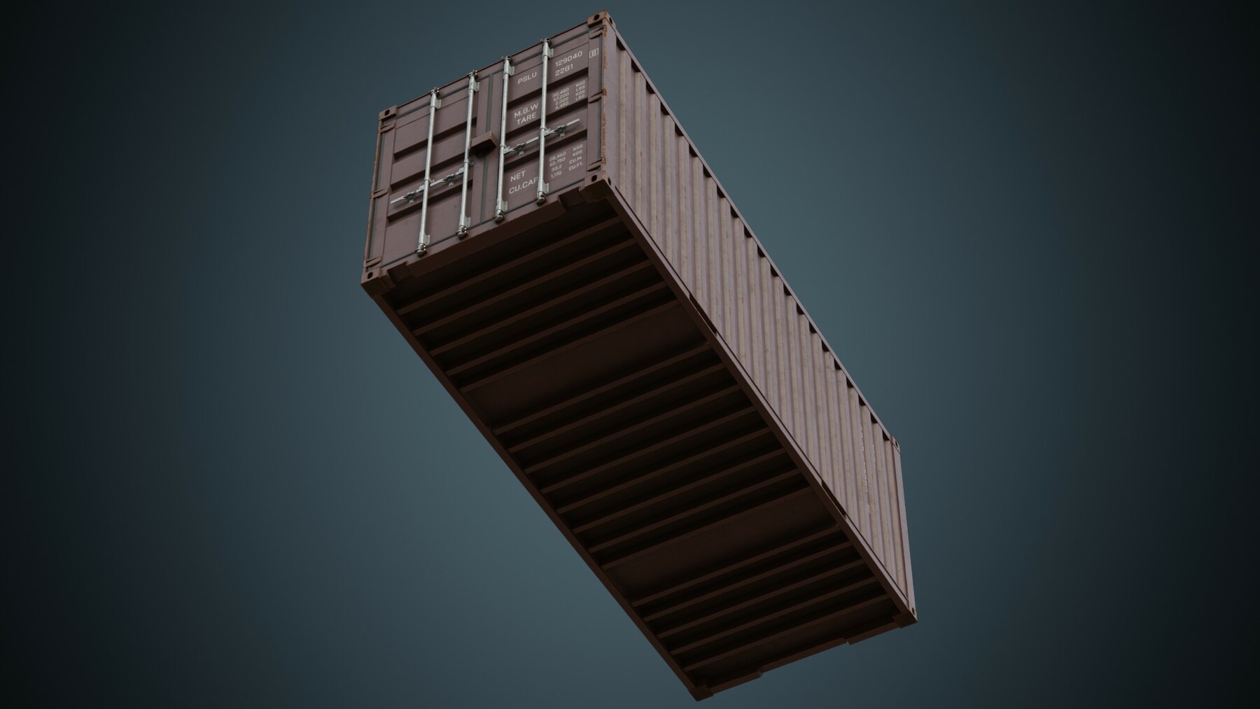 ArtStation - Cargo Container 4B | Game Assets