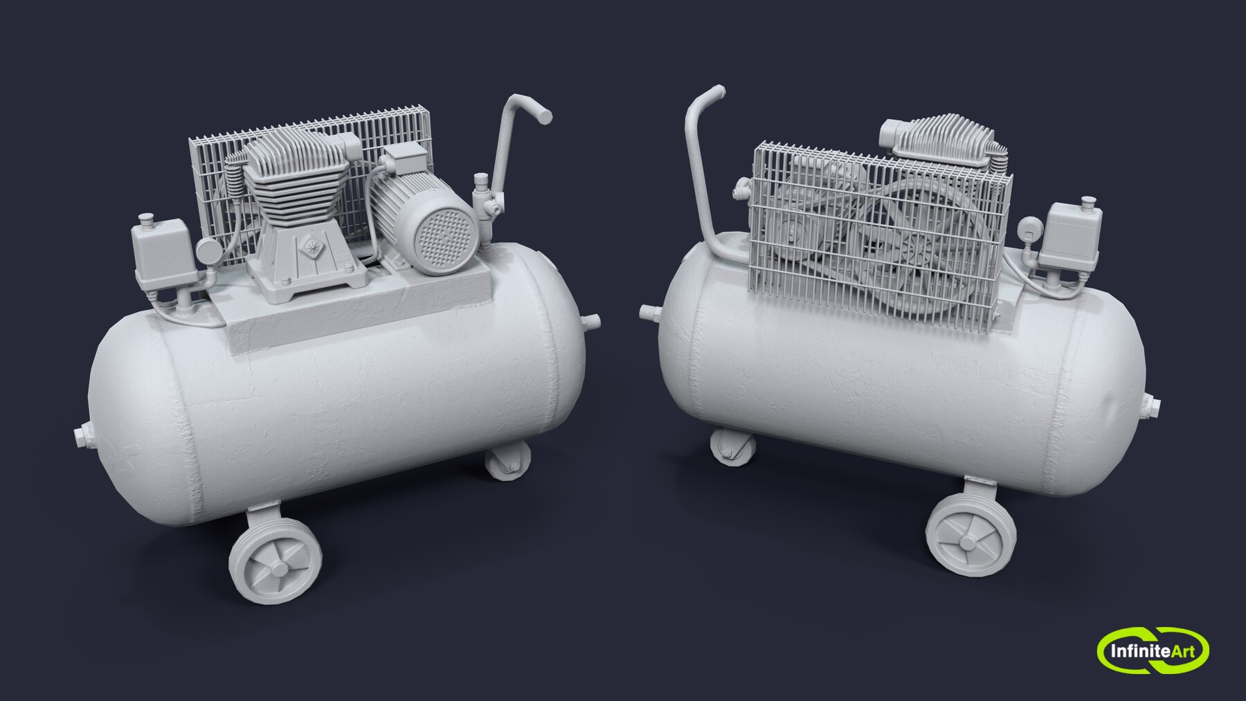 ArtStation - Compressor | Game Assets