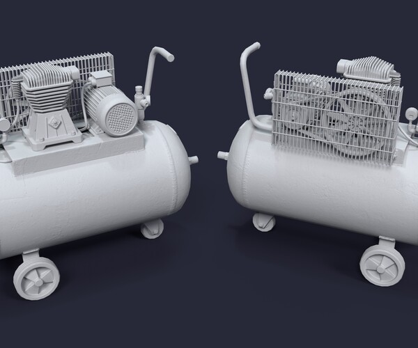 ArtStation - Compressor | Game Assets