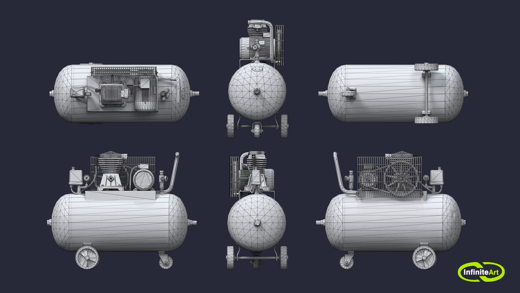 ArtStation - Compressor | Game Assets