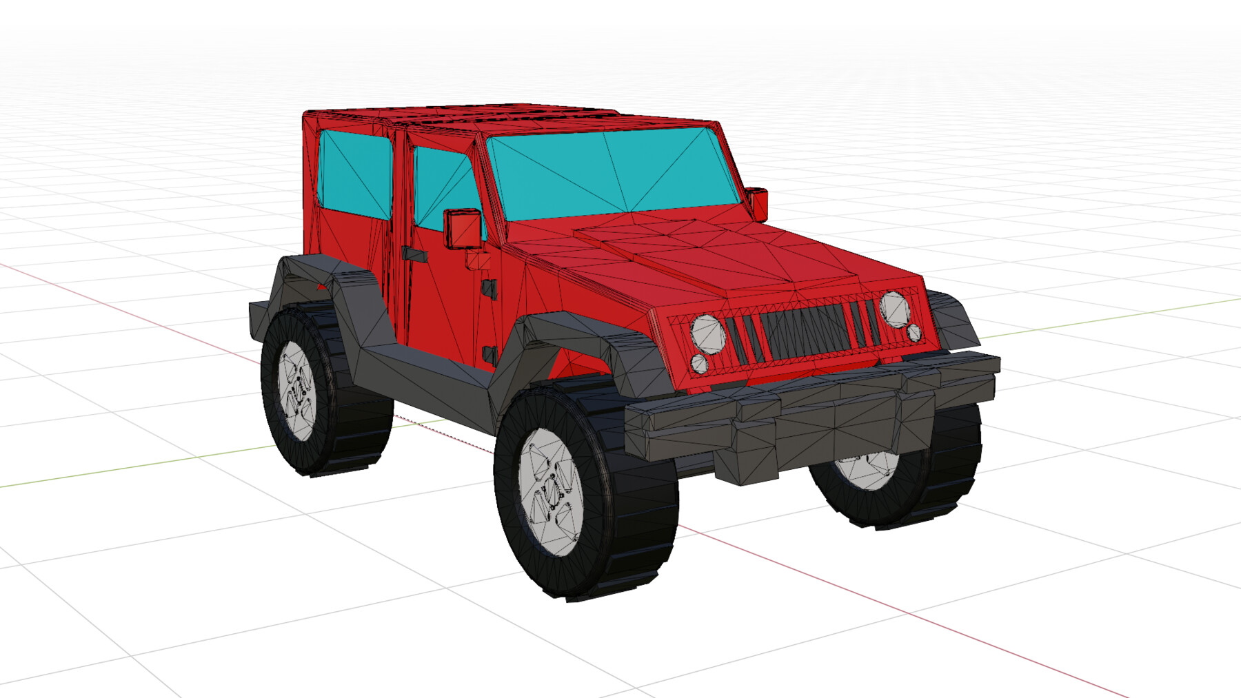 ArtStation - Jeep Car | Game Assets