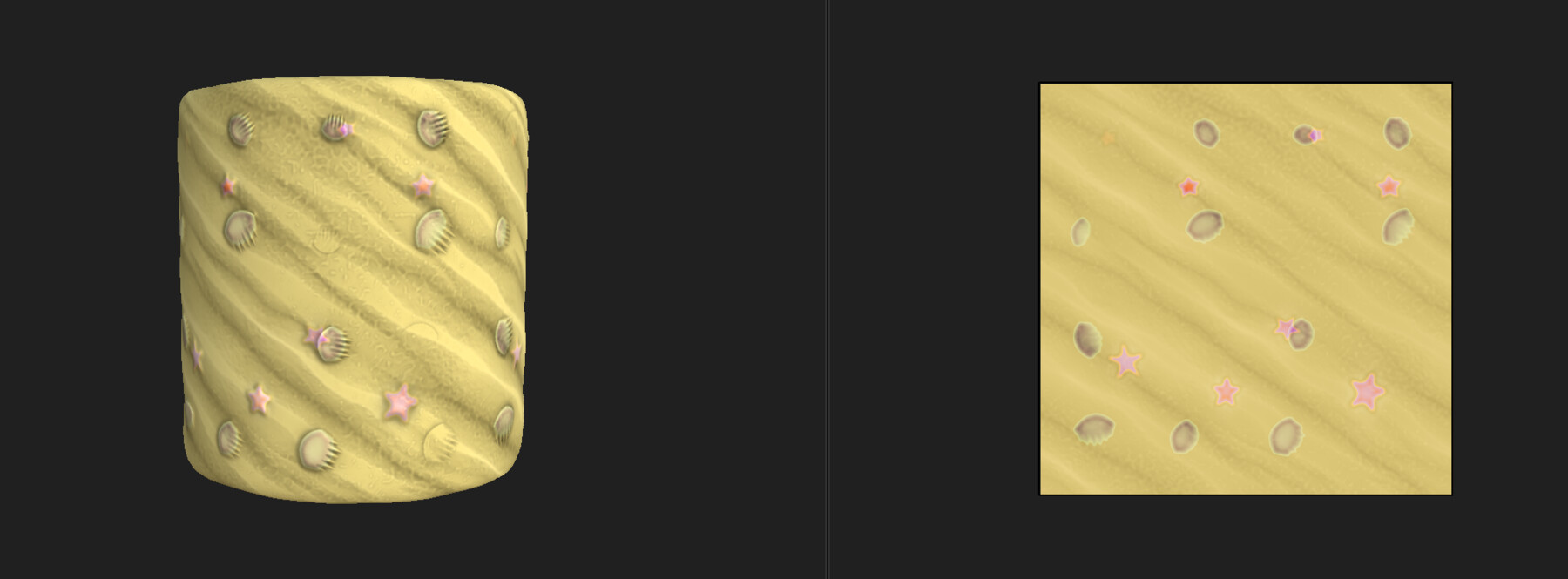 ArtStation - Stylized Sand - Substance Designer | Resources