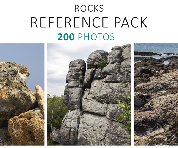 ArtStation - Rock and rocky cliffs photo pack for reference ...
