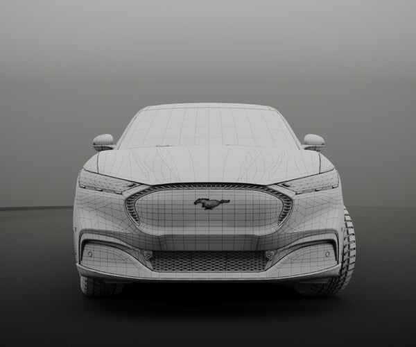 ArtStation - FORD MUSTANG MACH-E 2021 | Resources