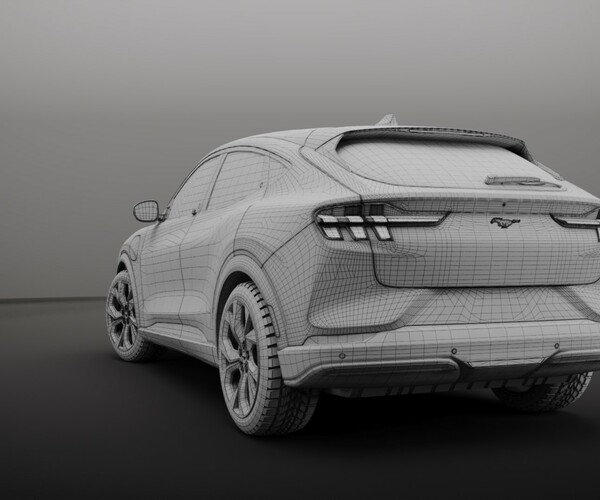 ArtStation - FORD MUSTANG MACH-E 2021 | Resources
