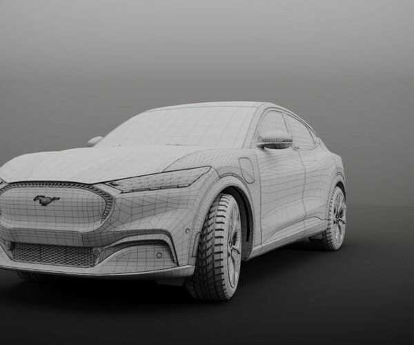 ArtStation - FORD MUSTANG MACH-E 2021 | Resources