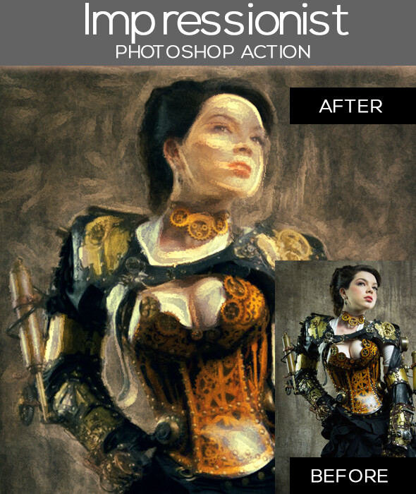 ArtStation - Impressionist Paint Effect | Resources