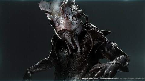 ArtStation - Abyss Creature 03 - Game Assets + Extra | Game Assets