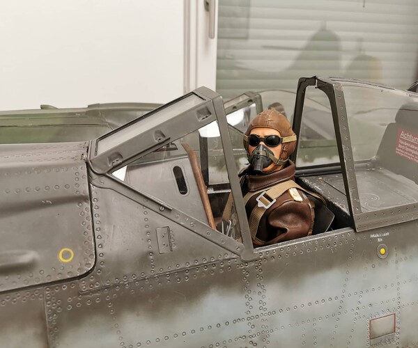 ArtStation - Highly Detailed WW2 German Luftwaffe 3d printed Pilot ...