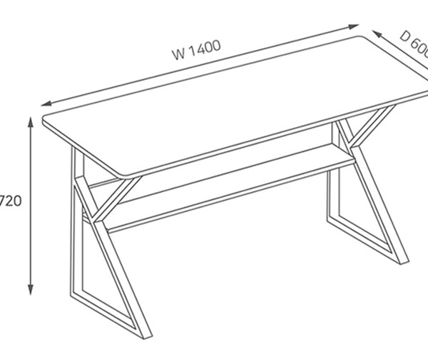 ArtStation - Computer Desk 1400 | Resources