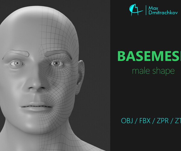ArtStation - Basemesh Male Shape | Resources