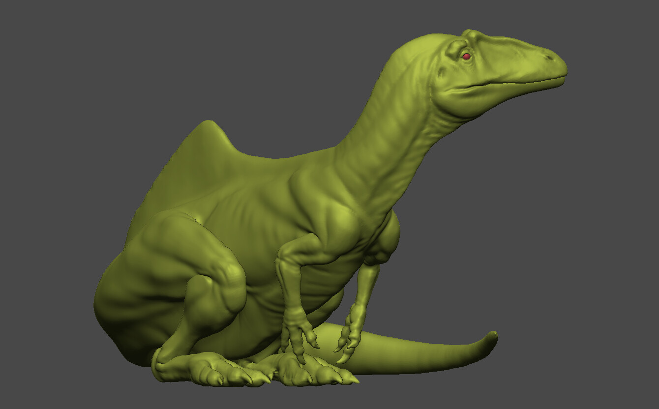 ArtStation - Dinosaur Pose 05 | Resources