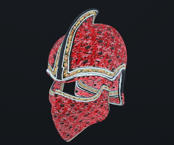 ArtStation - ELF RPG HELMET low-poly PBR | Game Assets