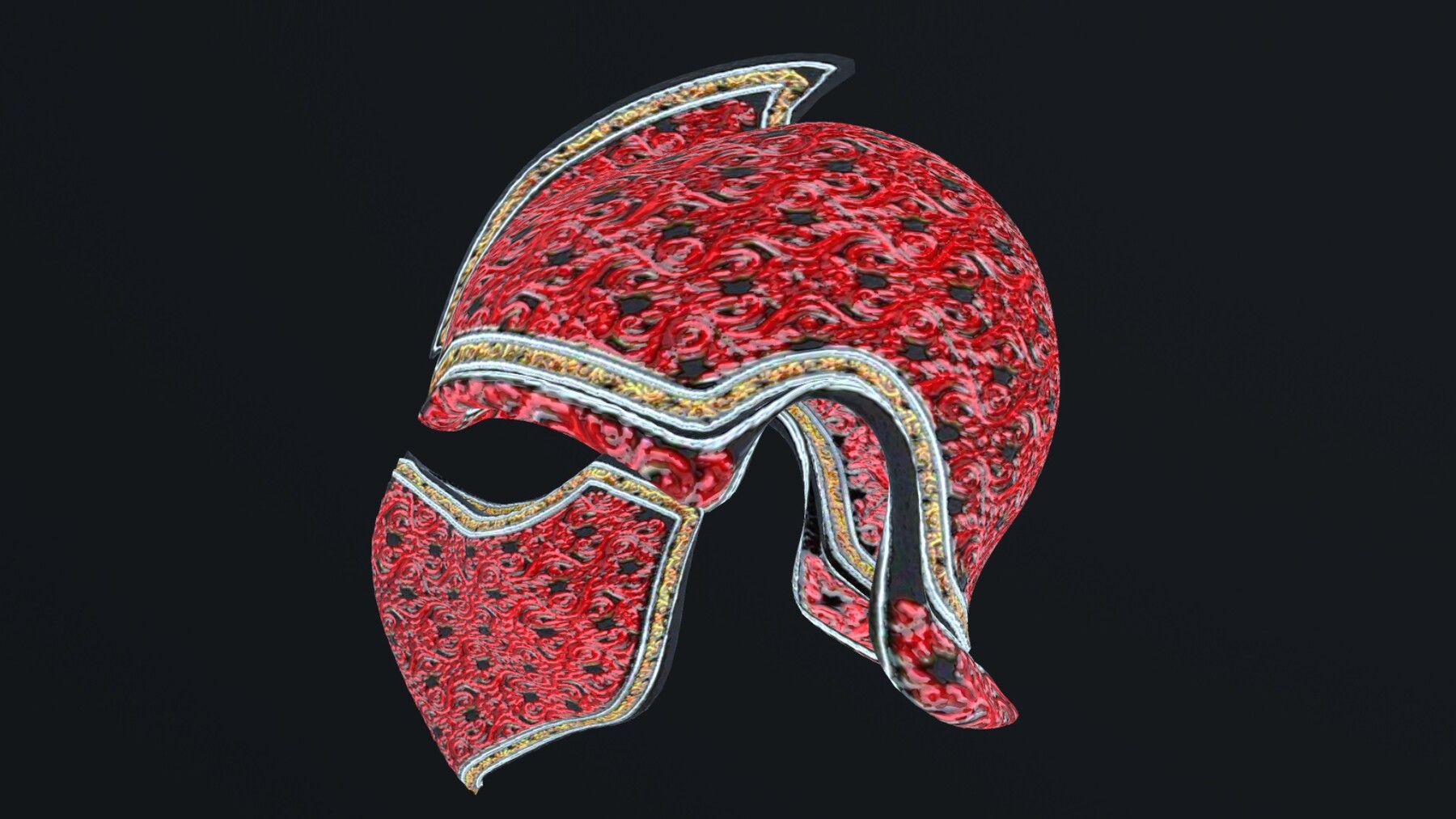 ArtStation - ELF RPG HELMET low-poly PBR | Game Assets