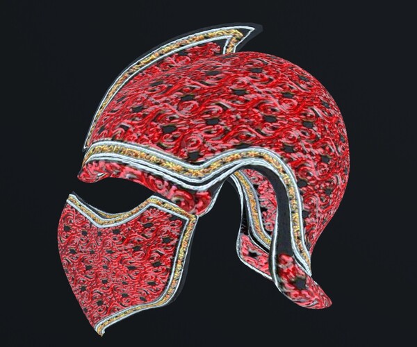 ArtStation - ELF RPG HELMET low-poly PBR | Game Assets