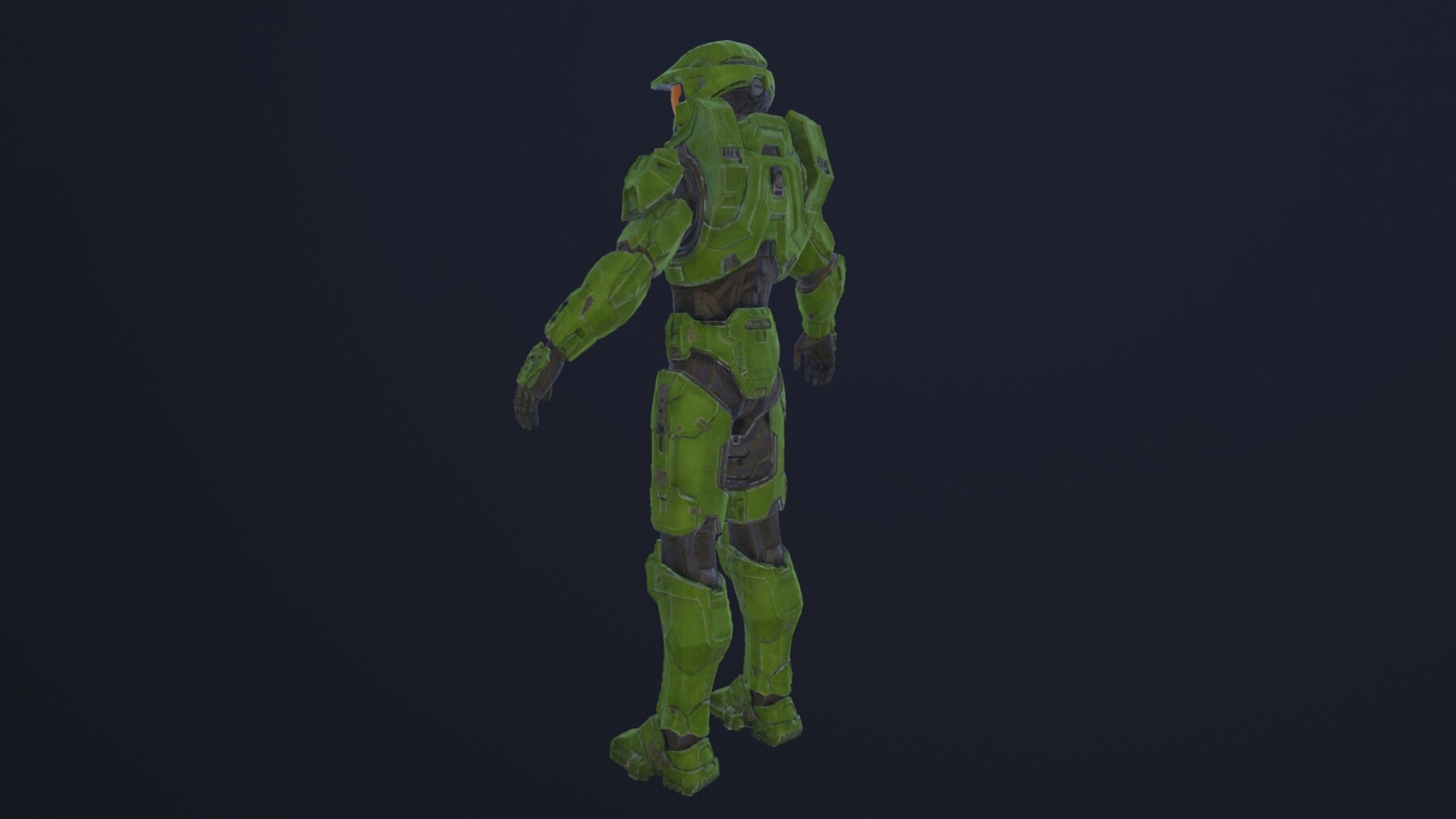 ArtStation - HALO MASTER CHIEF MODEL low-poly PBR | Game Assets