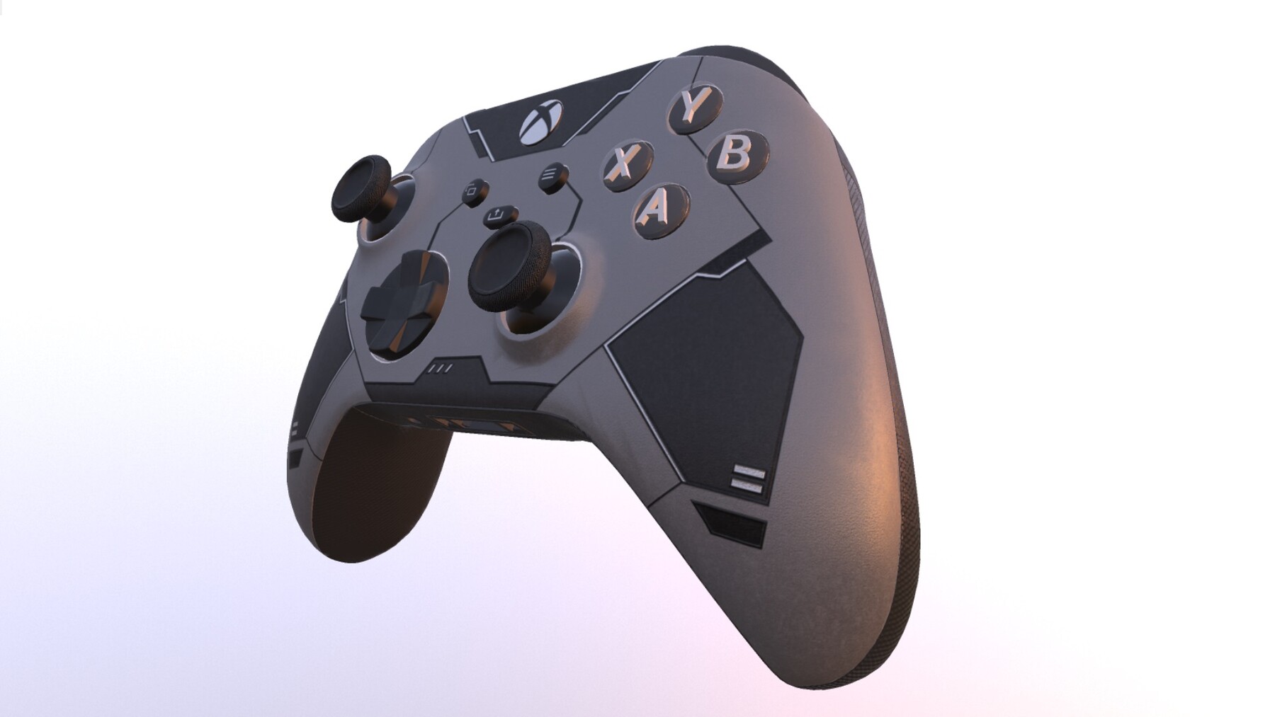 ArtStation - XBOX SERIES X CONTROLLER low-poly PBR | Game Assets