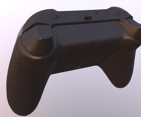 ArtStation - XBOX SERIES X CONTROLLER low-poly PBR | Game Assets