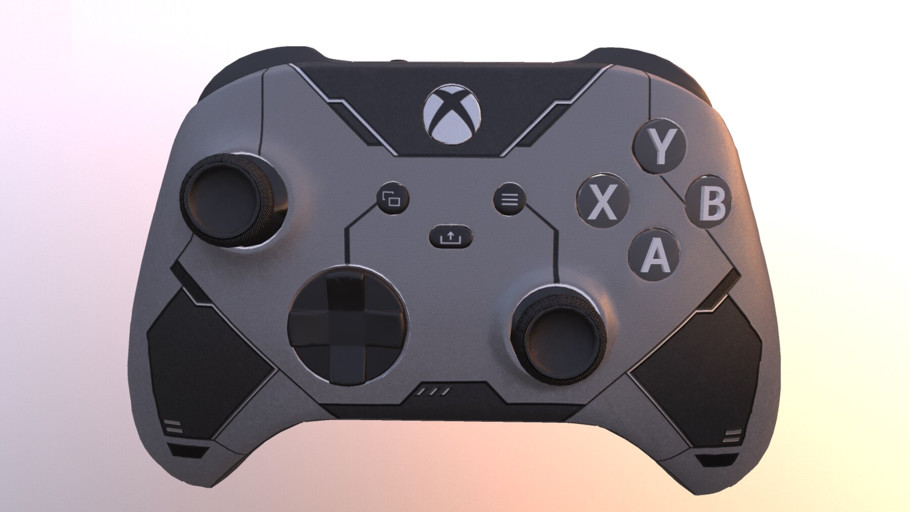 ArtStation - XBOX SERIES X CONTROLLER low-poly PBR | Game Assets