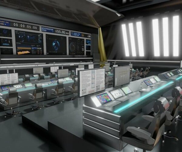 ArtStation - Control Center Interior | Resources