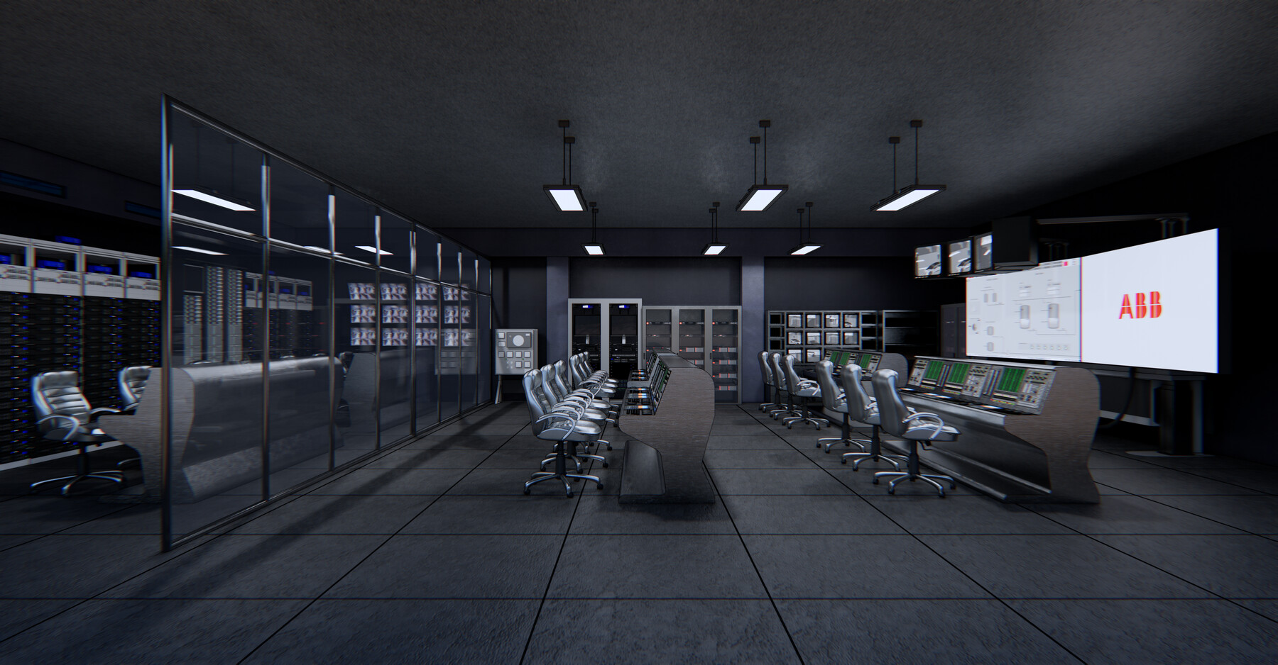 ArtStation - Control Center Interior | Resources