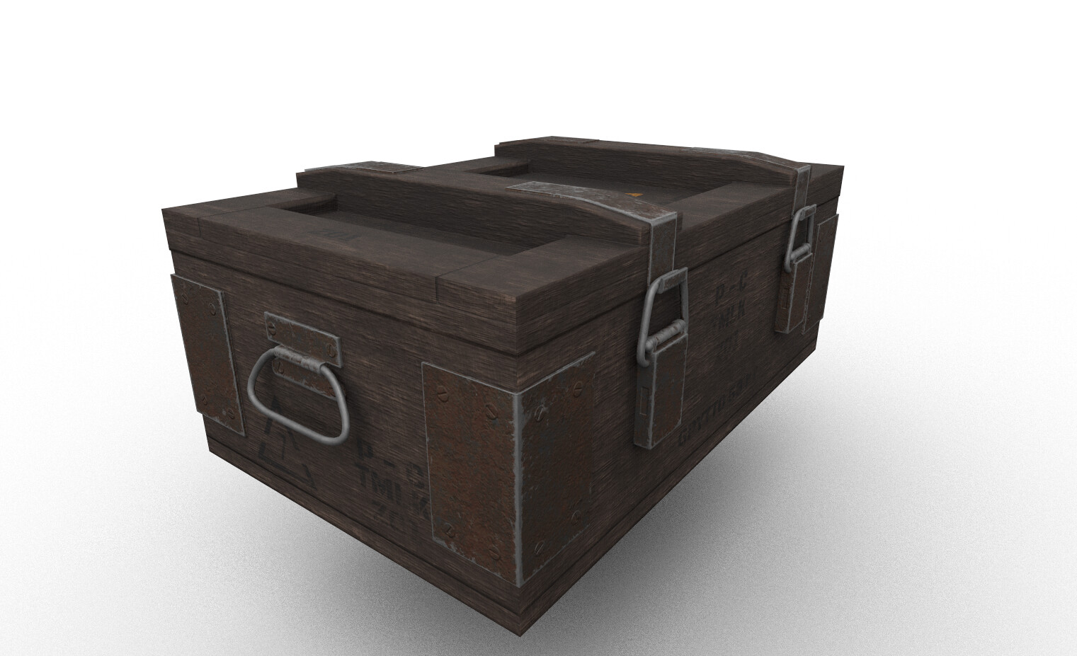 ArtStation - Ammo Box Set - Low Poly - Game Ready 3D model | Game Assets