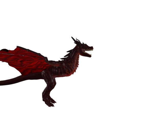 ArtStation - Fire Dragon | Game Assets