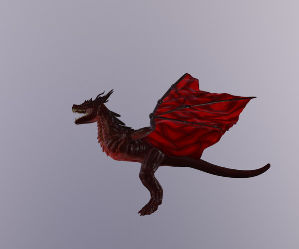 ArtStation - Fire Dragon | Game Assets