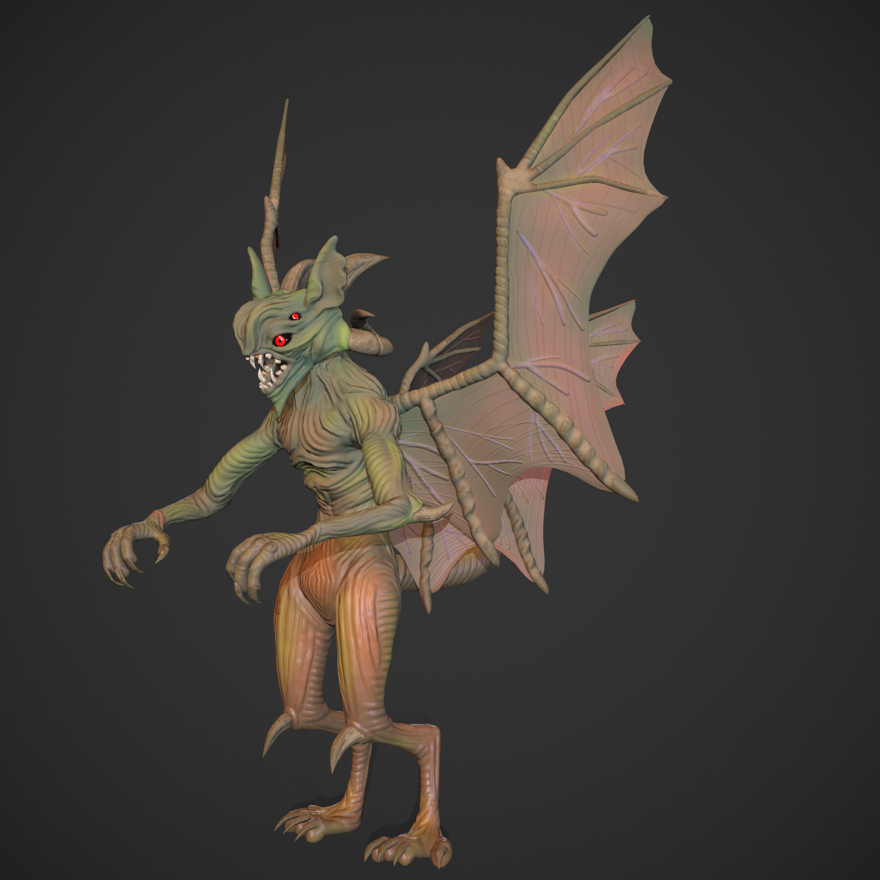 ArtStation - Stylized Gargoyle | Game Assets