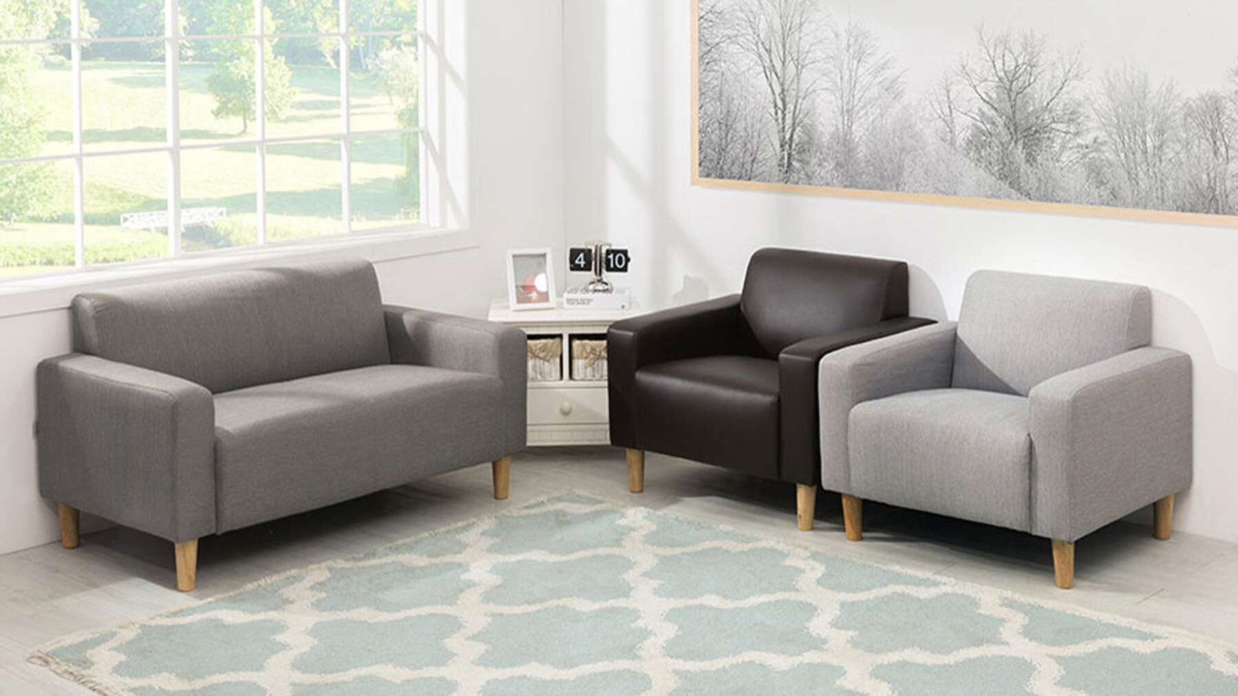 ArtStation - Pico single seat fabric sofa | Resources