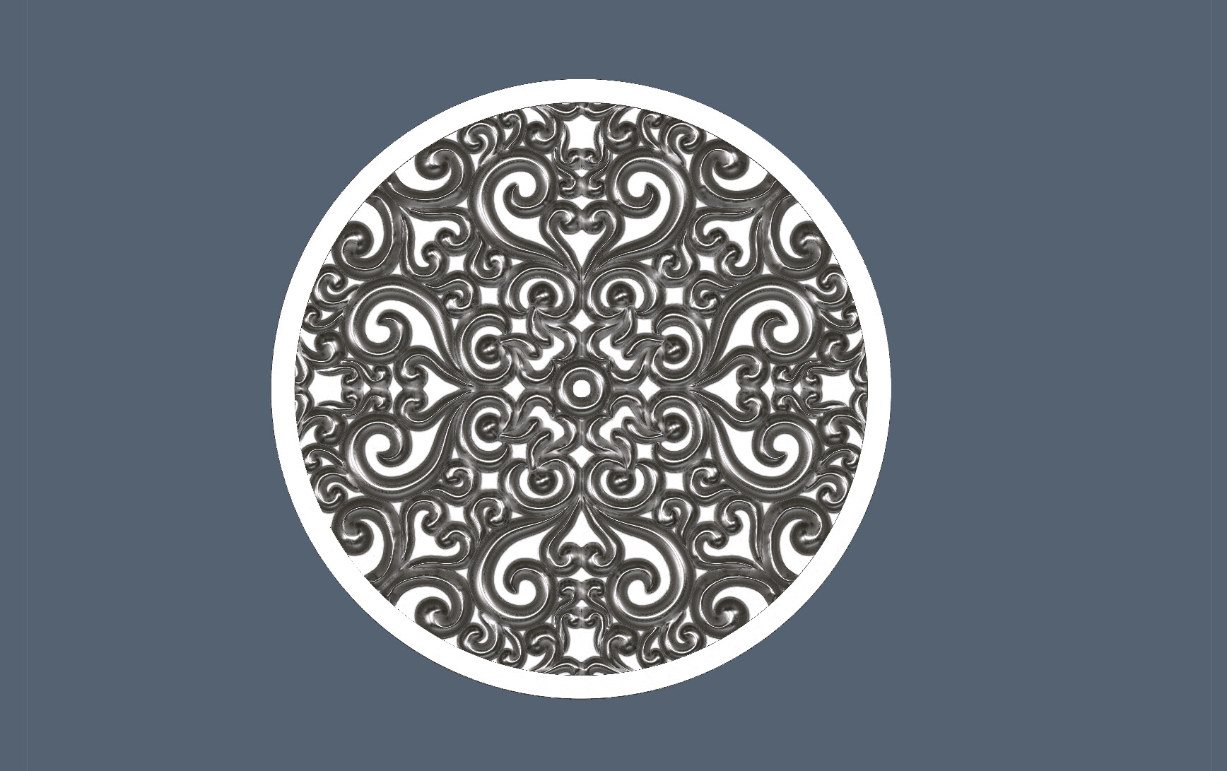 ArtStation - Original circular embossed pattern STL download, circular ...
