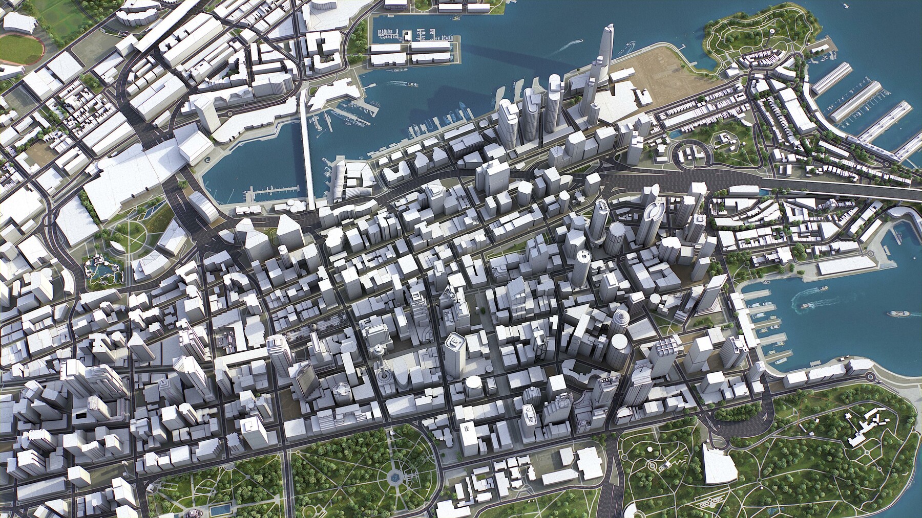 ArtStation - Sydney - 3D city model | Resources
