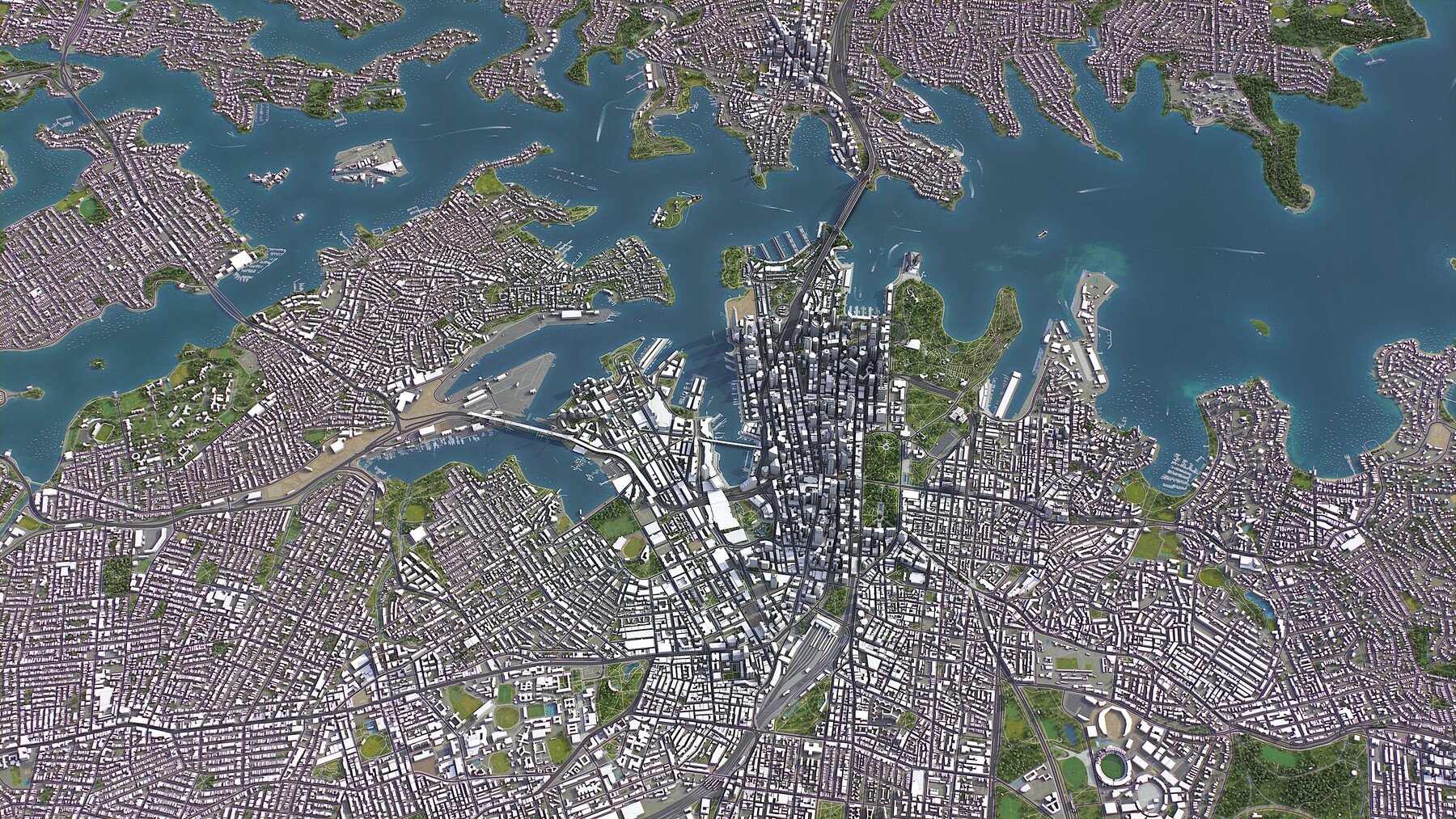 ArtStation - Sydney - 3D city model | Resources