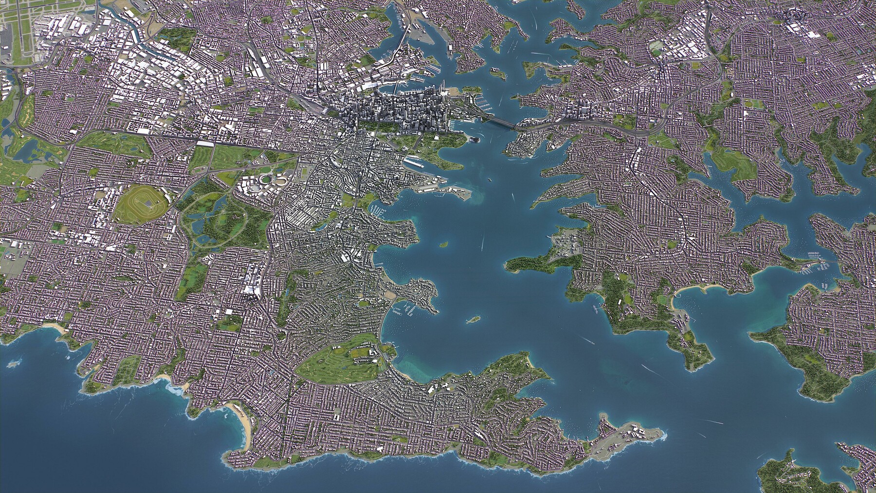ArtStation - Sydney - 3D city model | Resources