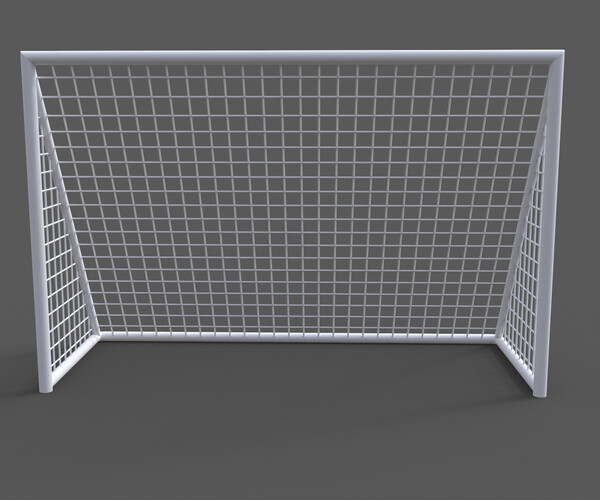ArtStation - PBR Soccer Football Goal Post A-J | Game Assets
