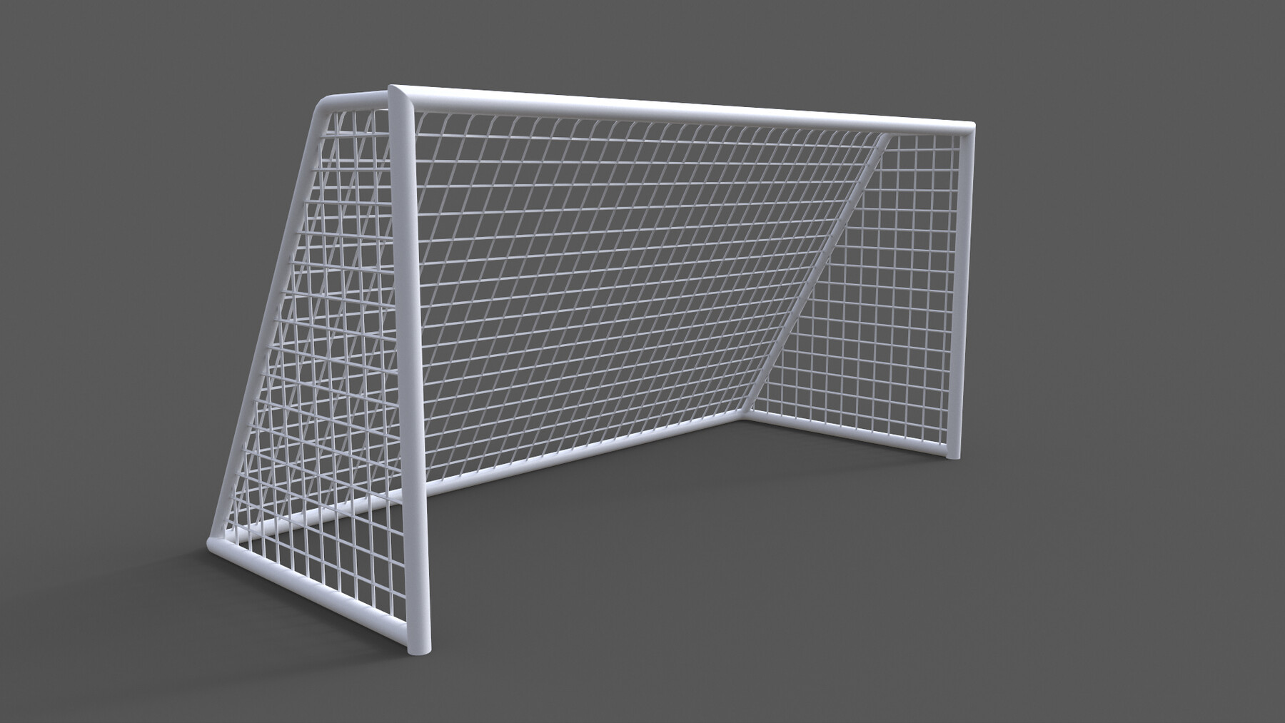 ArtStation - PBR Soccer Football Goal Post A-J | Game Assets